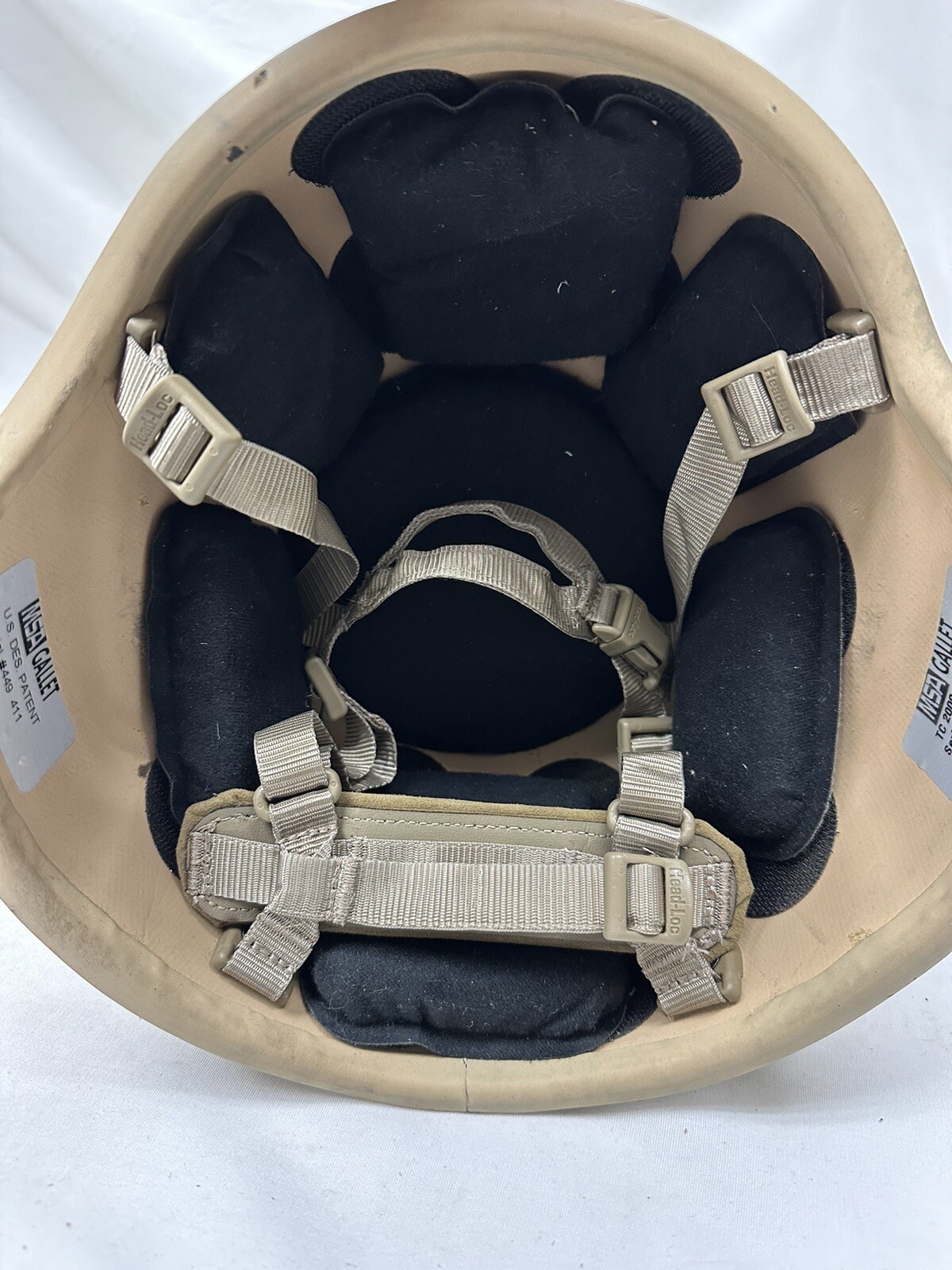 MSA Gallet Medium TC2000 Full Cut Helmet Norotos Shroud Strap GWOT NSW ...