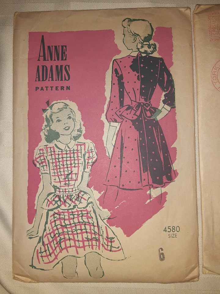 Lot Of 3 Vintage ANNE ADAMS Patterns Fashion Sewing Booklet Packets | eBay