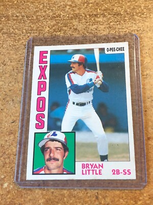 1984 O-Pee-Chee Baseball # 188 Bryan Little | eBay