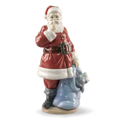 Lladro Santa Is Here Figurine 01009485 | eBay