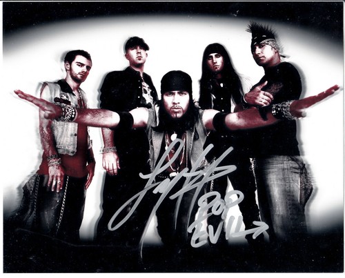 Leigh Kakaty of Pop Evil (lead singer) Autograph Signed 8"x10" Photo | eBay