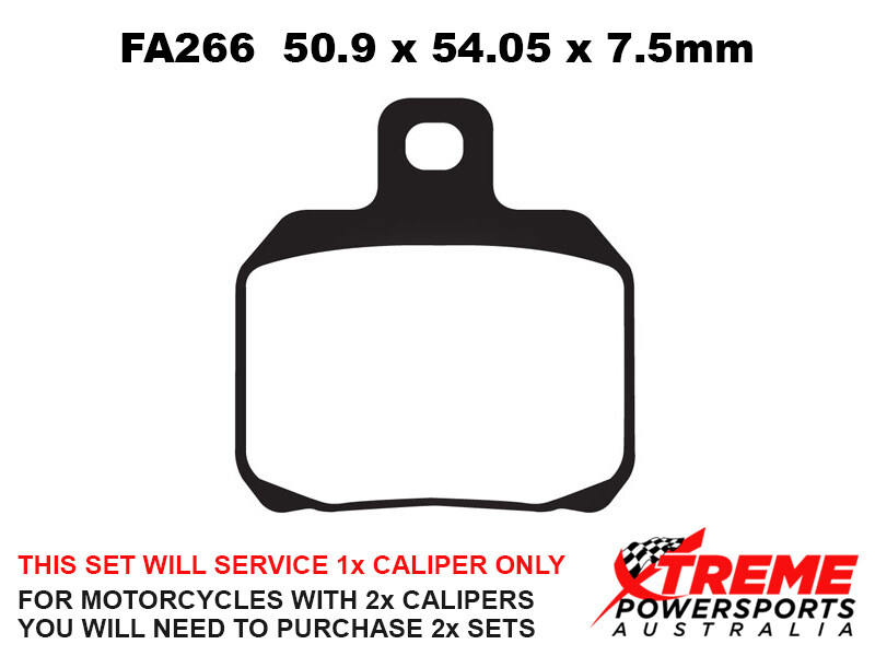 Moto Guzzi 750 V7 Classic 08-12 EBC Organic Rear Brake Pads, FA266 | eBay