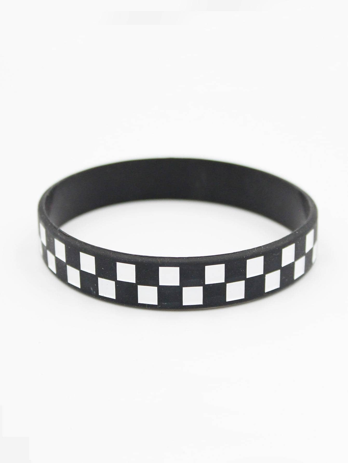 4pcs/set Couple Checkered Pattern Decor Bracelet Fashion Jewelry ...