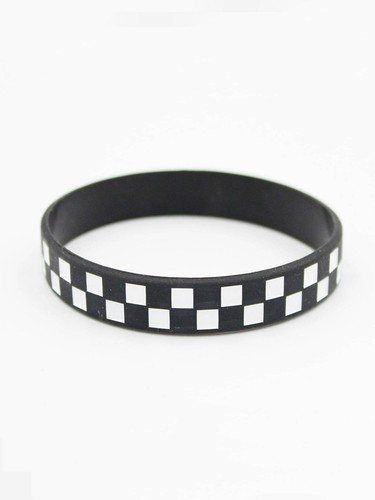 4pcs/set Couple Checkered Pattern Decor Bracelet Fashion Jewelry ...