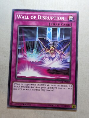 Wall of Disruption Common Yugioh Card SECE-EN068 | eBay