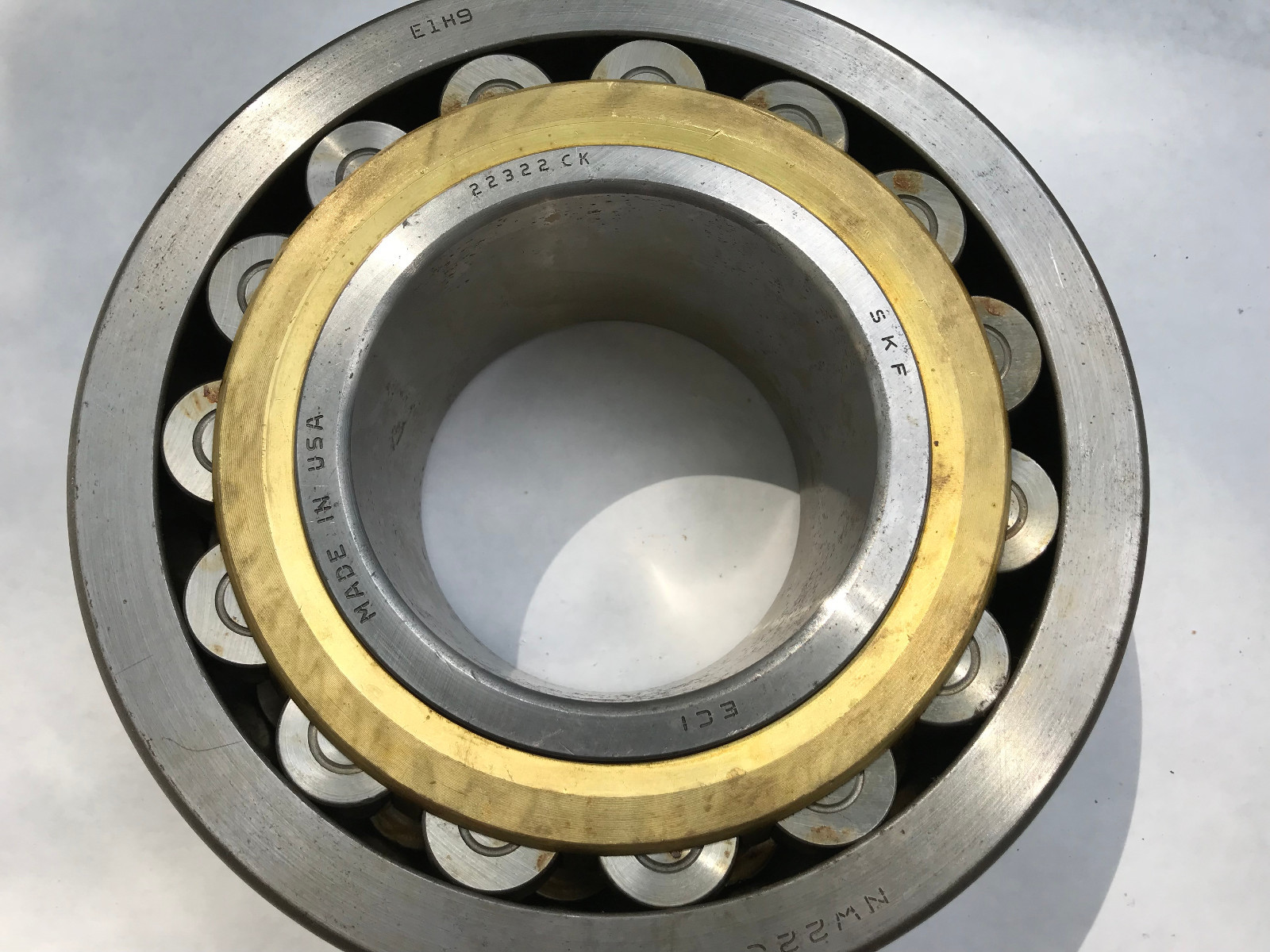 SKF 22322 CK Spherical Roller Bearings w/ Brass Centers SKF ECI NW22C ...