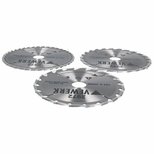 184mm x 30mm TCT Tungsten carbide Tipped Circular Saw Blades 20 24 40 ...