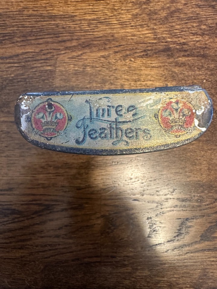 Three Feathers Tobacco Pocket Tin | eBay