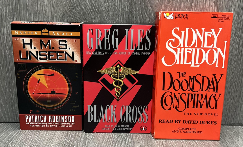 HMS Unseen Patrick Robinson Black Cross Greg Iles Doomsday Conspiracy ...
