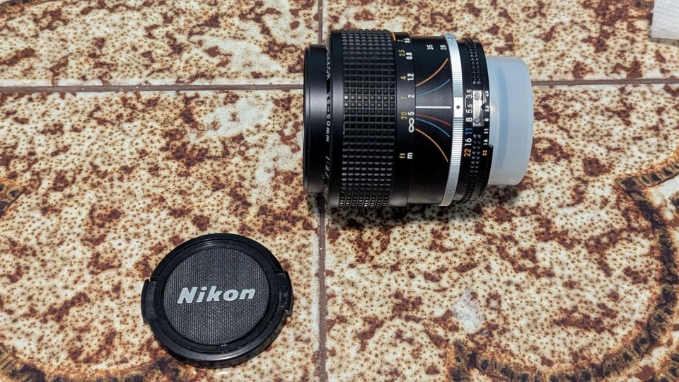 Nikon F3 35mm SLR Film Camera plus 3 Nikkor lenses, Flash, Filters ...
