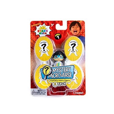 RYAN'S WORLD Micro Mystery Figure 5 Pack, Multi-Colour | eBay