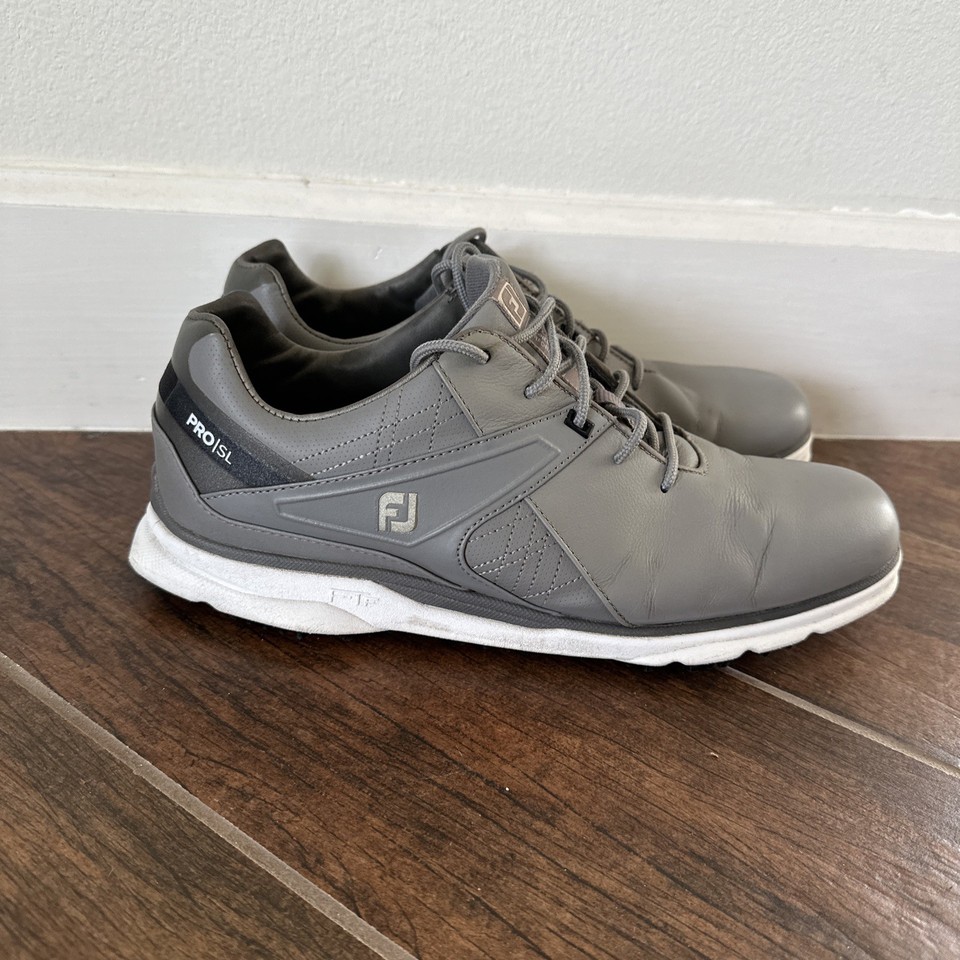 Mens FootJoy Pro SL 53847 Gray Lace Up Low Top Round Toe Golf Shoes Size 11 M | eBay
