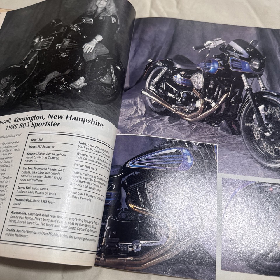 Vintage Easyriders Motorcycle Biker Magazine October 1990 with ...