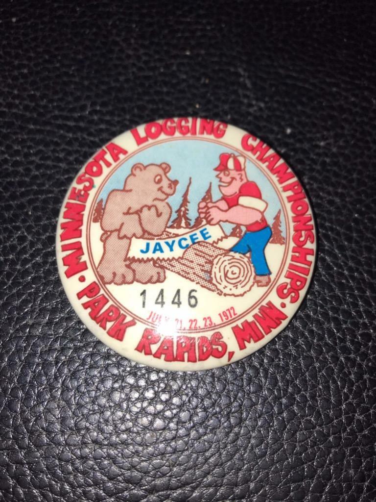 Minnesota Logging Championships - Park Rapids MN Jaycees (1972) #33485 ...