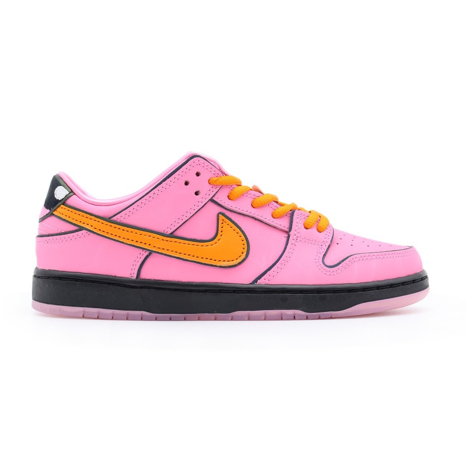 FZ3351-600 The Powerpuff Girls Nike SB PS Dunk Low Pro QS Blossom Pink ...