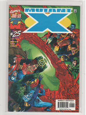 Mutant X #25 Howard Mackie X-men alternate Universe Cyclops 9.2 | eBay