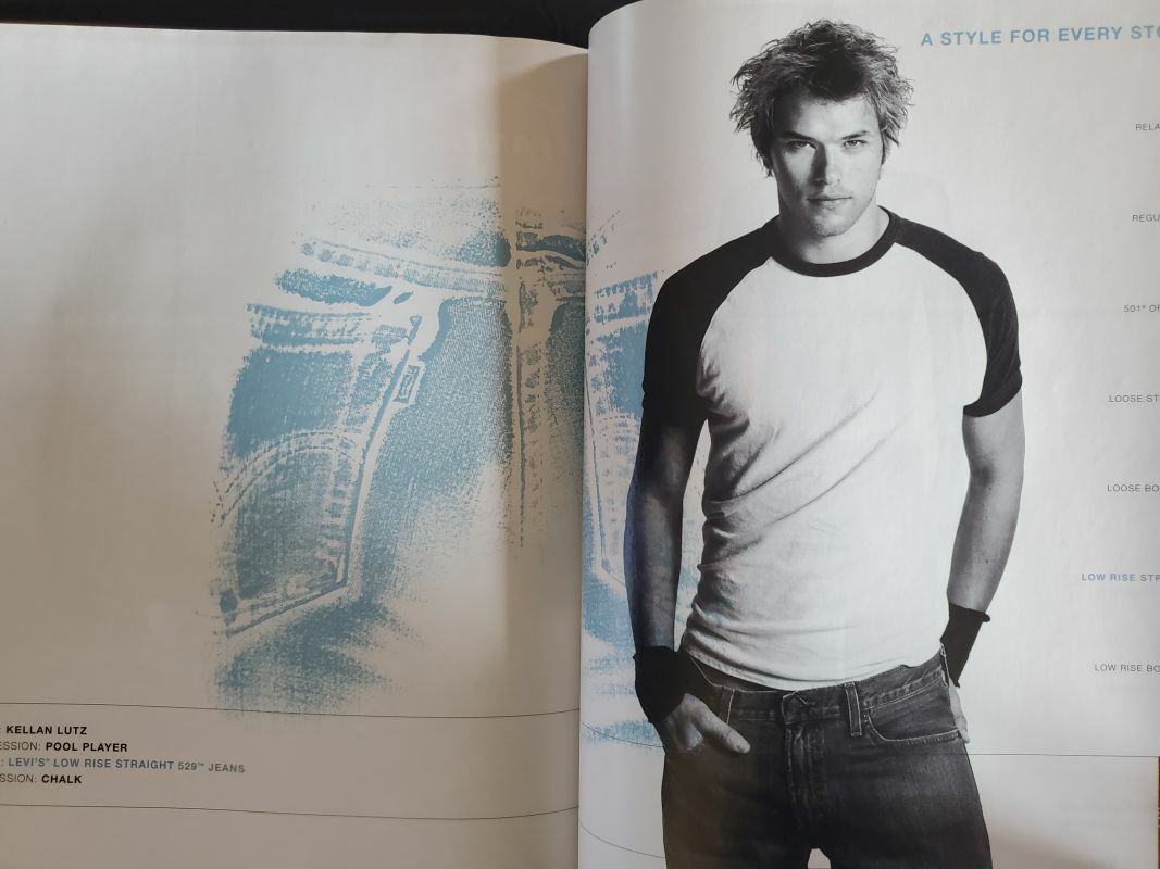 2004 magazine JAMIE DORNAN & Natalia Vodianova Calvin Klein AD Julian ...