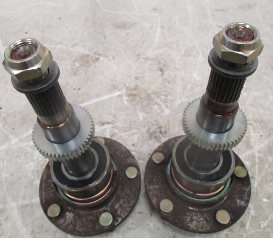 91-99 3000GT VR4 Stealth Turbo AWD Both Rear Trailing Arm Stub Axle ...