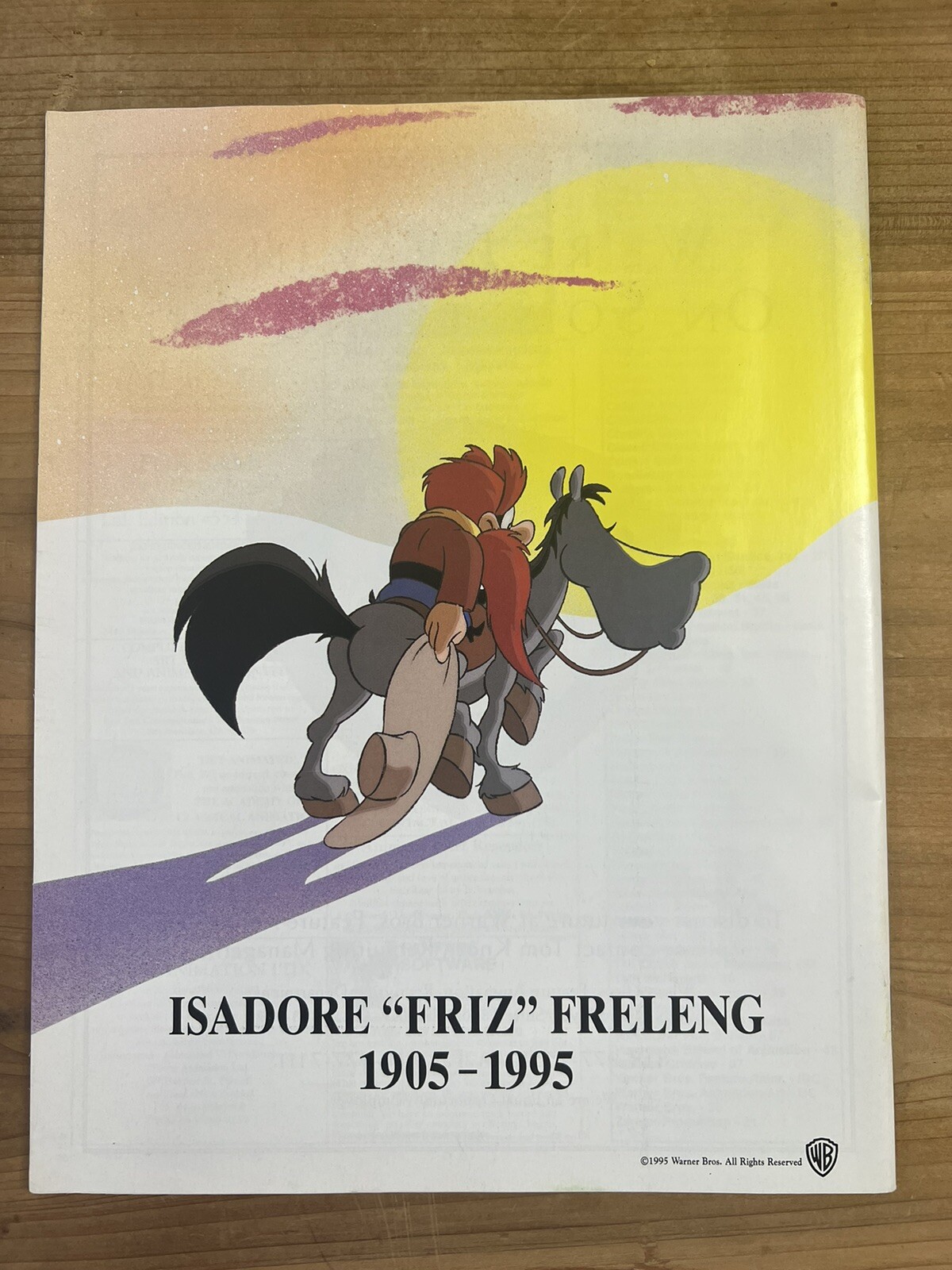 Animation Magazine August 1995 Pinky Brain Friz Freleng Tribute Free ...