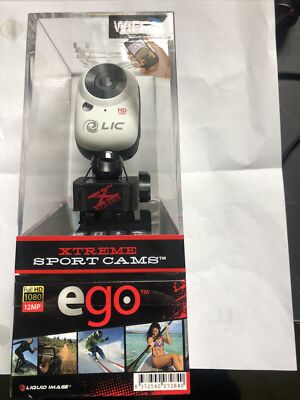 Liquid Image Ego White Wearable Sports Action Camera 12Mp 1080p Full HD ...