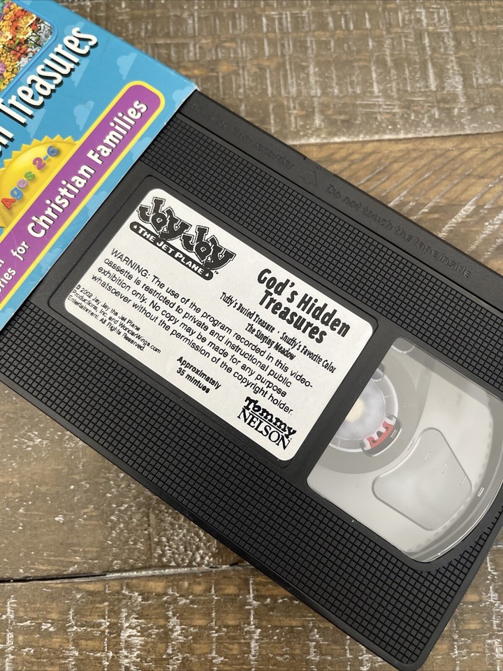 Jay Jay The Jet Plane Gods Hidden Treasures VHS | eBay
