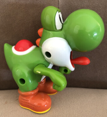 Nintendo Super Mario Bros. Collectible Yoshi Sticks out Tongue Kids Toy ...