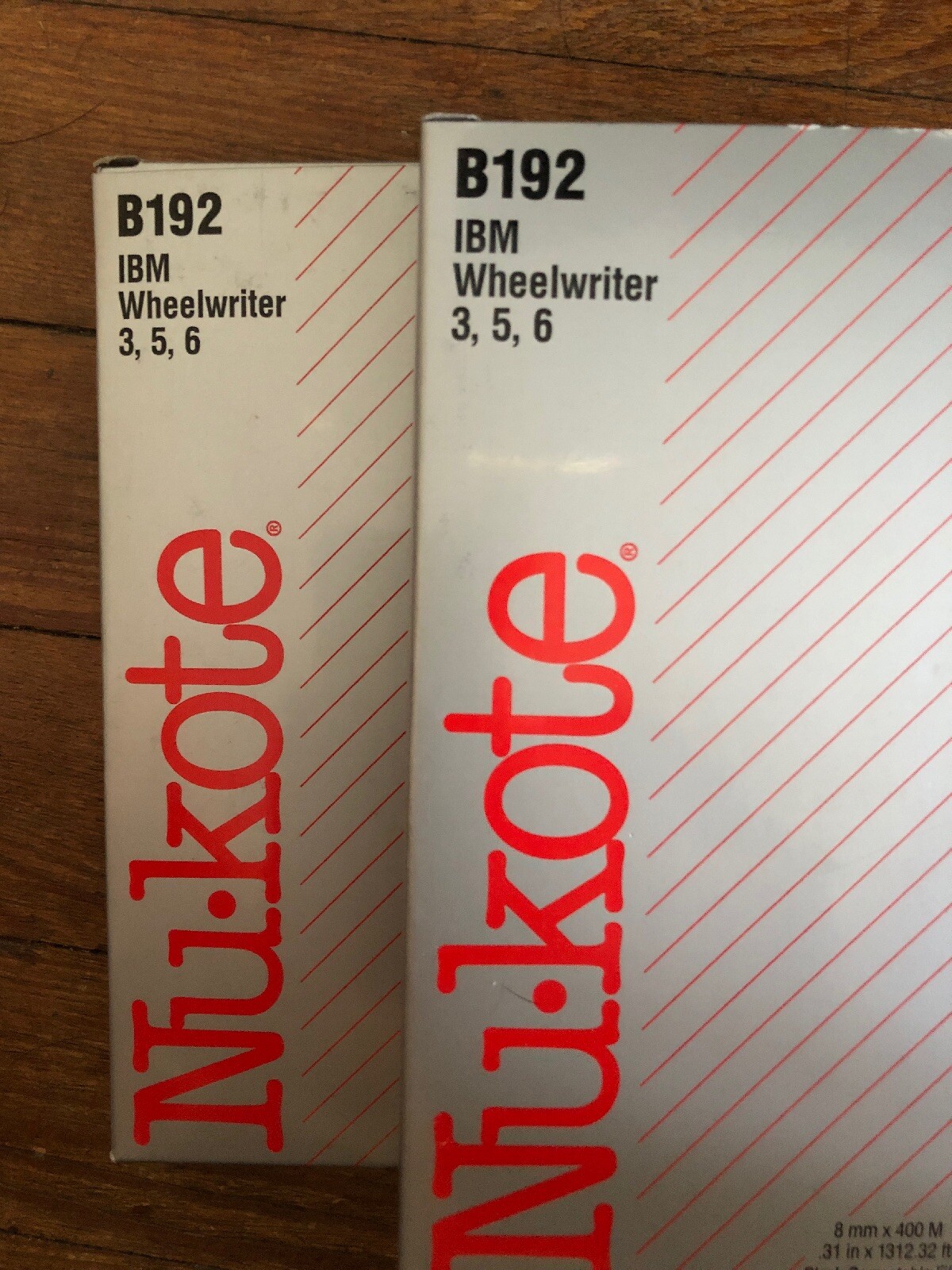 NEW NUKOTE B192, IBM WHEELWRITER 3, 5, and 6, REPLACEMENT RIBBON LOT OF ...