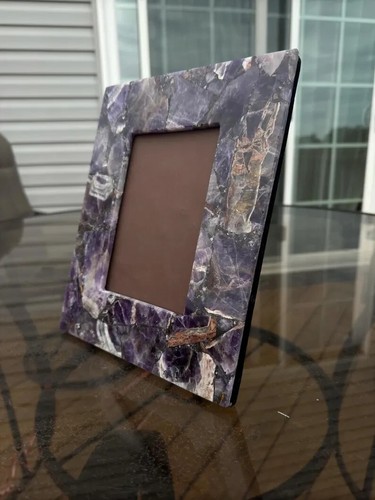 Sale Luxury Handcrafted | Amethyst | photo frame | Real crystal ...