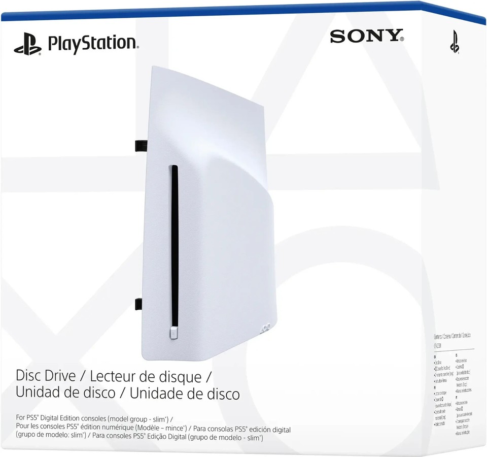 New PS5 Playstation Disc Drive For Digital Edition Slim And PS5 Pro ...
