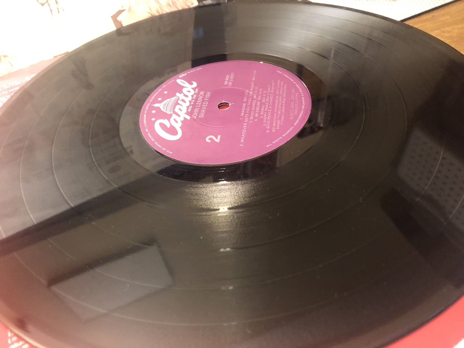 JOHN LENNON PLASTIC ONO BAND Shaved Fish 1975 Apple SW-3421 R2 | eBay