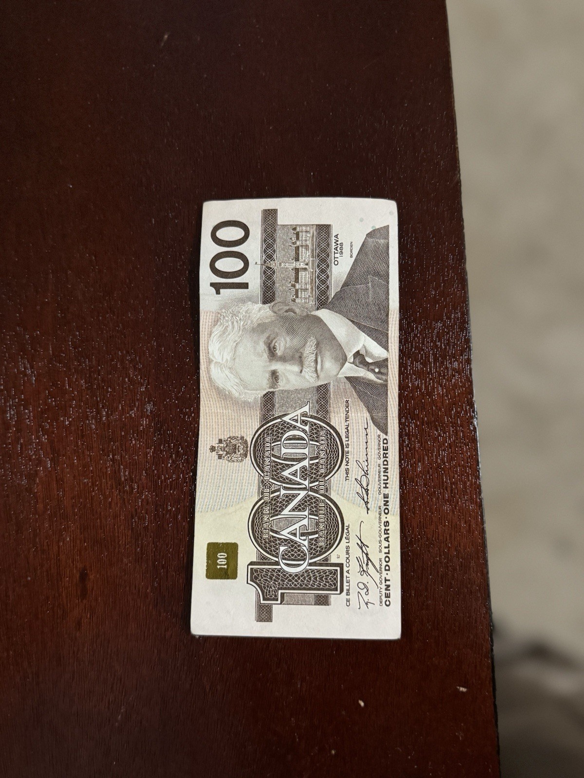 $100 Canadian rare paper currency. | eBay