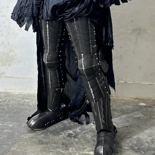 Nazgul Black Ryder Leg Armor Ring Wraith Costume For Cosplay Witch King ...