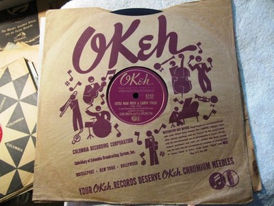 1941 GENE KRUPA Orch Little Man with a CANDY CIGAR / The Things I love ...