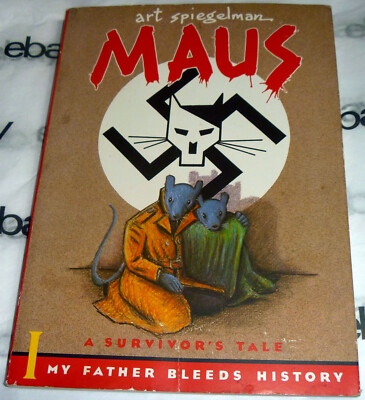 Art Spiegelman MAUS I A Survivor's Tale: My Father Bleeds History 1992 ...