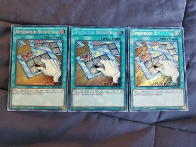 Secret Rare Speedroid Scratch x3 | eBay