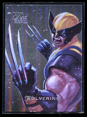 2023 Marvel Flair Rainbow Silver #1 WOLVERINE Nm-Mt X-Men MCU Sharp ...