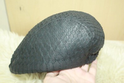 Geninue Python Snake skin Hat apple cap multi size | eBay