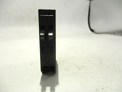 NEW SQUARE D TYPE QOT QOT2020 2 POLE 20/20AMP TWIN TANDEM CIRCUIT ...