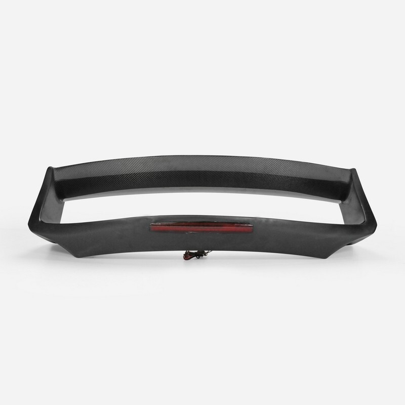 Nissan 370Z Z34 Partial Carbon Fiber Amuse Style Spoiler Wing w light ...