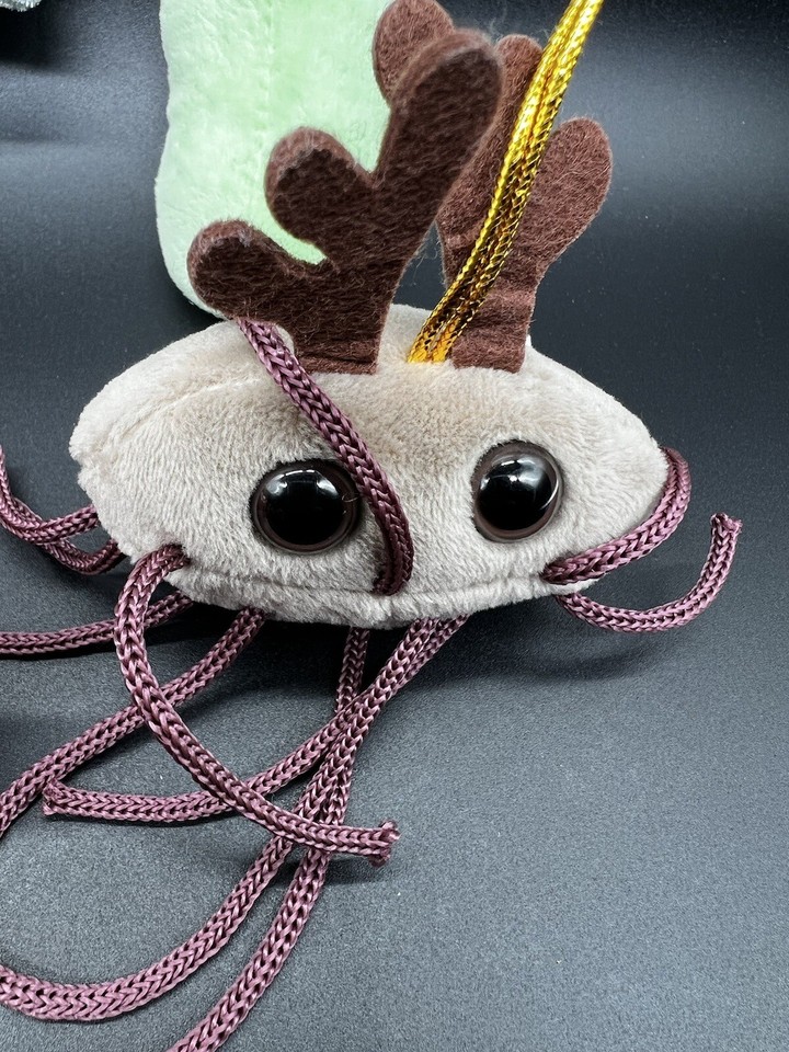 Giant Microbes Plush Lot#2 Heart Muscle Cell Brain Cell Flu Amoeba E ...