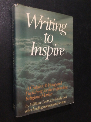 Writing to Inspire by Gentz/Roddy 1982 HC/DJ (Writer s Digest Books) | eBay