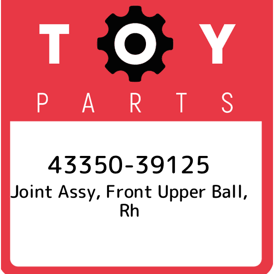 43350-39125 Toyota Joint assy, front upper ball, rh 4335039125, New ...