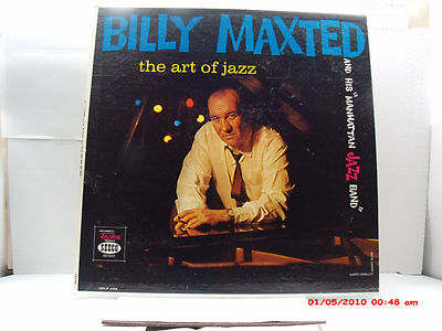 BILLY MAXTED AND HIS MANHATTAN JAZZ BAND -(LP)- THE ART OF JAZZ - SEECO ...