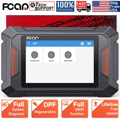 FCAR F804 Construction Machinery Heavy Duty Truck Scanner All System ...