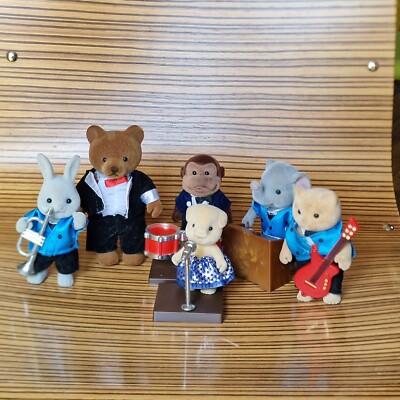 SYLVANIAN FOREST FAMILIES BÄRENWALD BARENWALD ORCHESTRA FAMILY | eBay