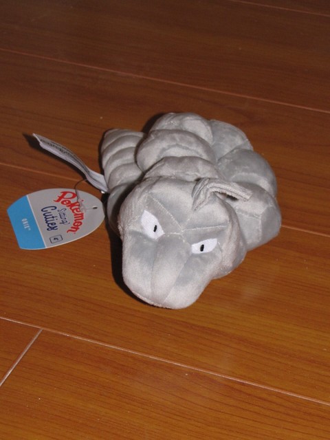 Onix Pokemon Center Poke Plush Sitting Cuties Stuffed Doll Fit Figure ...