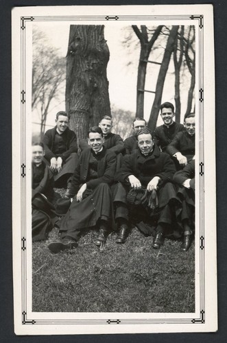 Handsome Smiling Young Priests Cassock Photo 1930s Photo Men Catholic ...