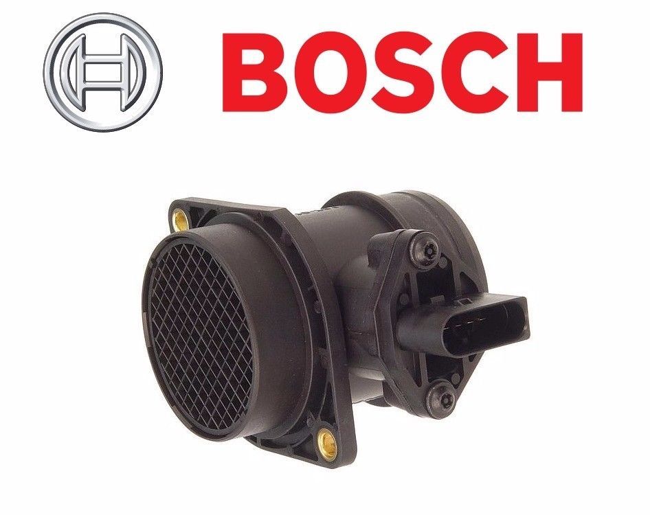 For VW Beetle Golf Jetta Mass Air Flow Sensor Bosch Germany 06A 906 461 ...