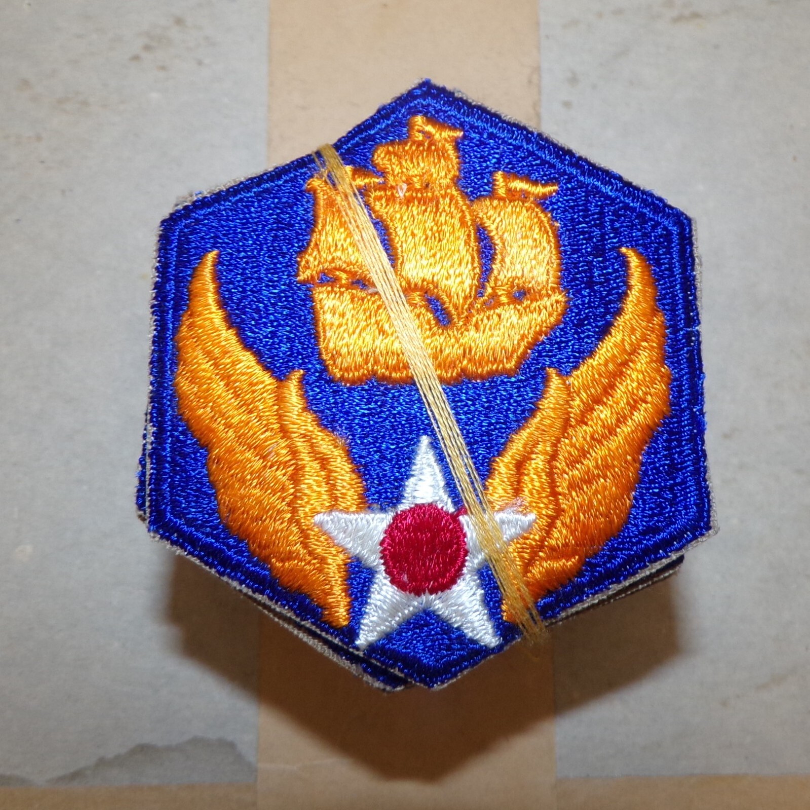 QM Box 200 US Army Air Forces USAAF Caribbean Command Shoulder Patches ...