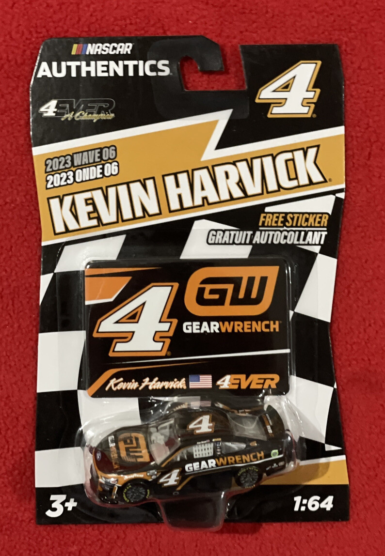 Kevin Harvick #4 GEARWRENCH 1:64 2023 NASCAR Authentics Wave 6-4EVER A ...